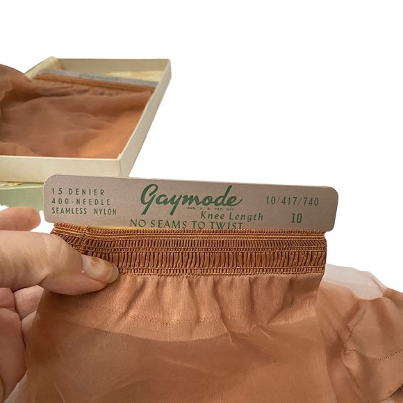 Gaymode | Accessories | Gaymode Pantyhose Stockings Knee High Nylons Jcpenney Vintage Penneys ...